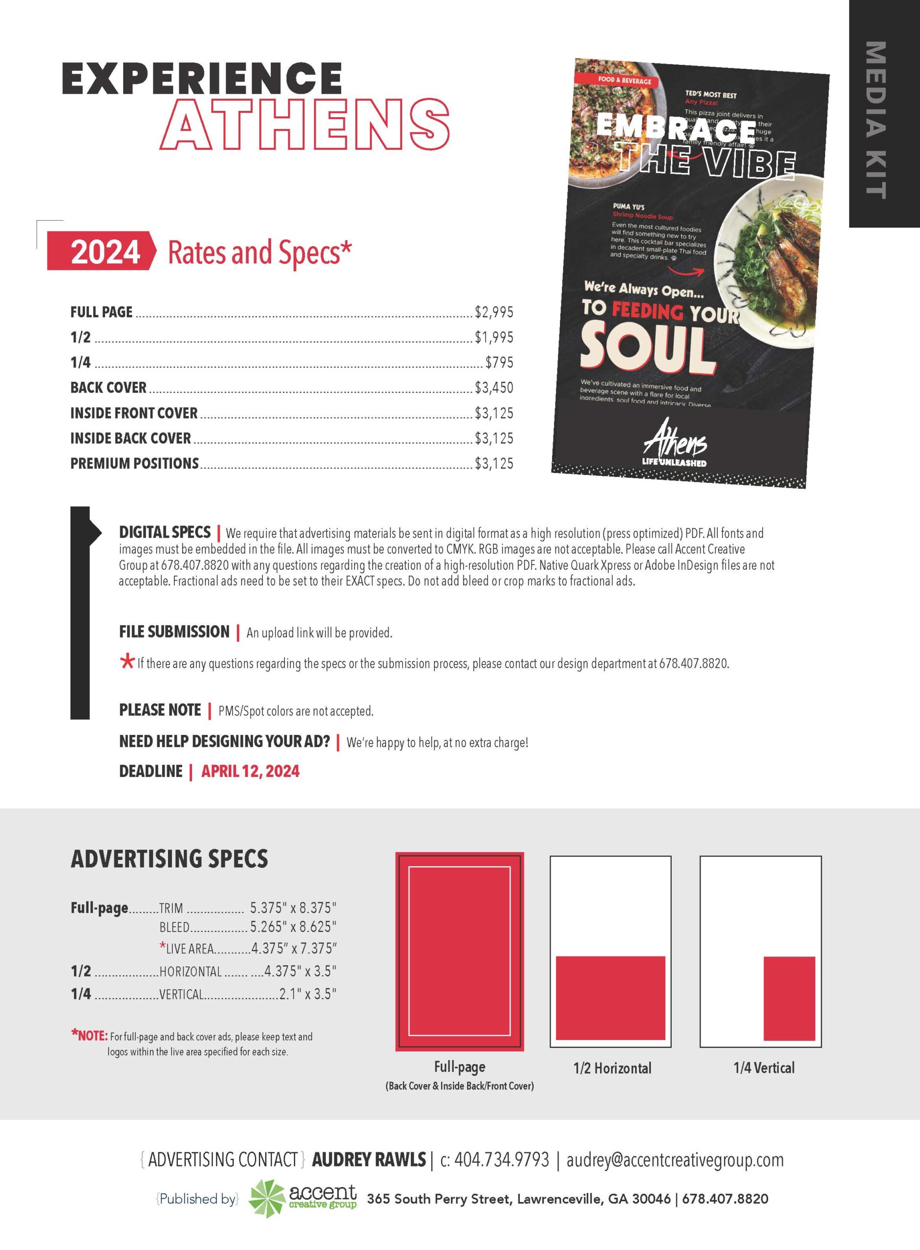 2024 Athens Insider Guide - Accent Creative Group